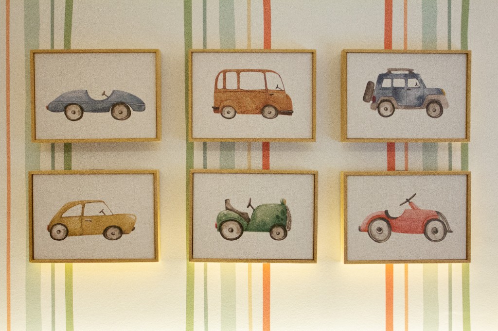 Decoração Infantil com Carrinhos: Conheça a Coleção Vrum Vrum