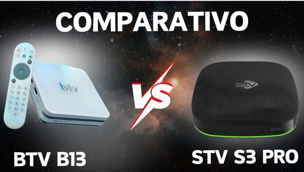 BTV B13 vs STV S3 Pro: qual TV Box é melhor?
