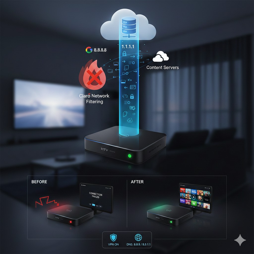 How to prevent HTV and UniTV devices from being blocked on Claro’s network