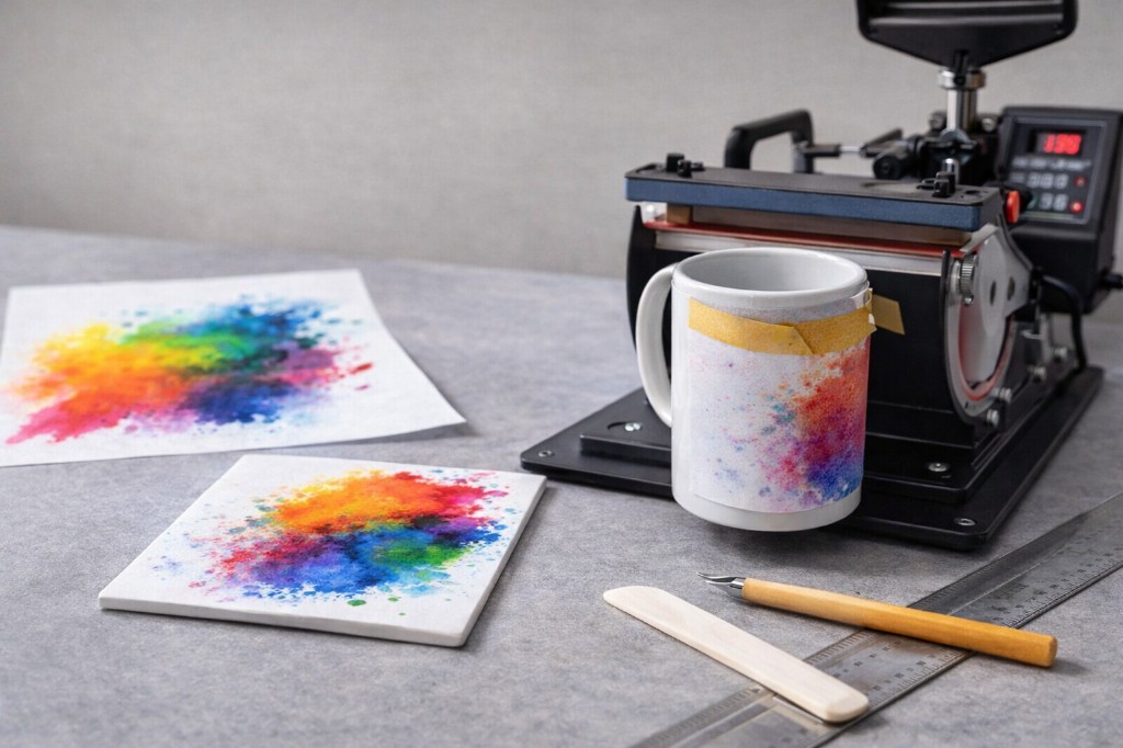 Sublimação em canecas e azulejos: como não errar na estampagem