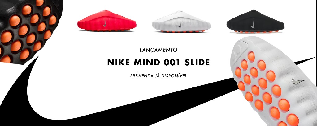 Nike Mind 001 os slides que prometem ativar o seu cérebro