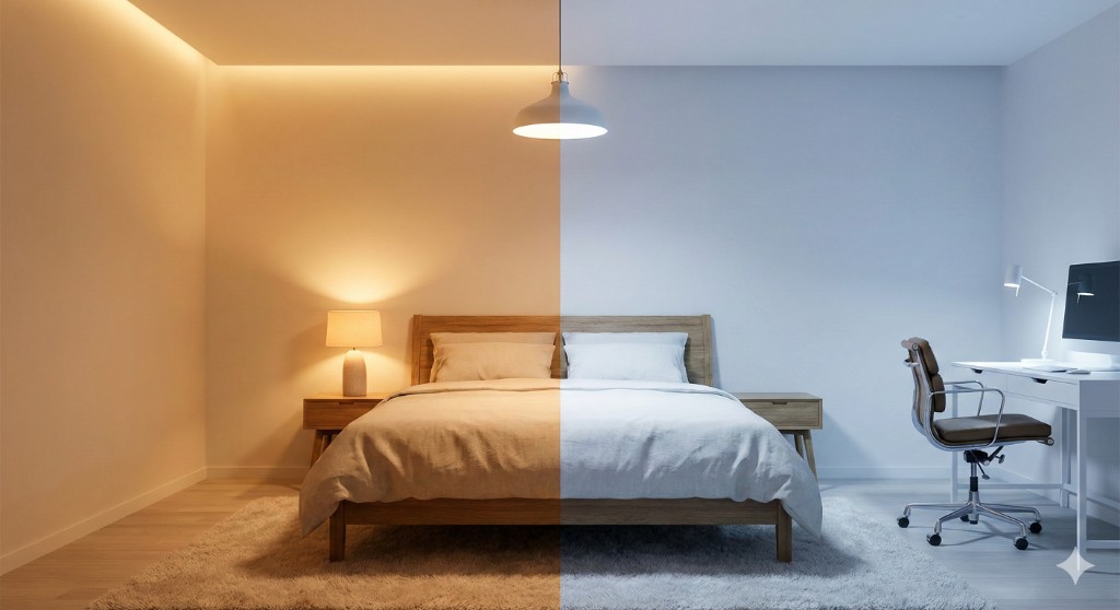 ¿Luz Fría o Cálida? Guía definitiva para elegir tu iluminación.