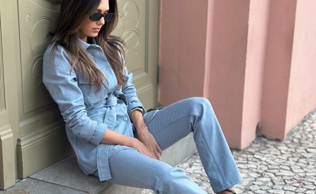 Blue Aura — O Novo Essencial em Denim Natural